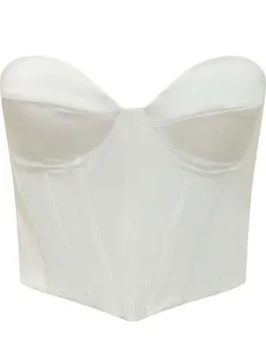 ACTUALEE Structured Bustier Top