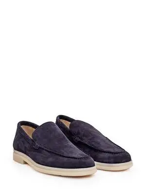 CHURCH`S Luxurious Leather Loafers - Navy