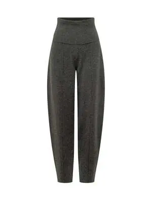 Zimmermann Knit Barrel Pants - Graphite