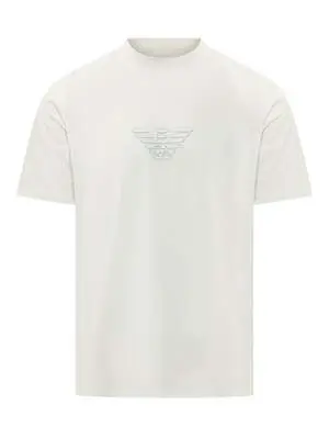 Emporio Armani Classic T-shirt With Signature Branding