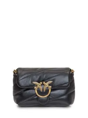 Pinko Love Puff Mini Shoulder Bag - Black