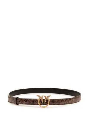 Pinko Chic Love Berrand Mini Belt - Roccia