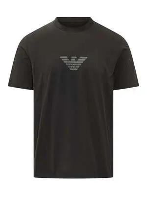 Emporio Armani Logo T-shirt - Black
