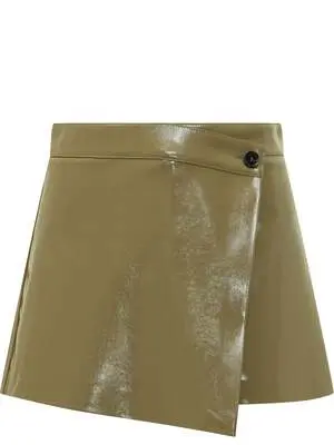 MSGM Trendy Bermuda Shorts - Olive
