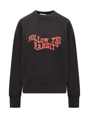 MSGM Follow The Rabbit Graphic Sweatshirt