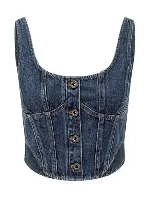 SELF-PORTRAIT Mini Corset Top