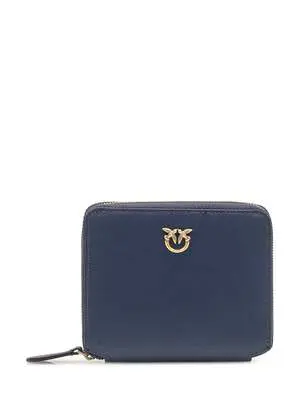 Pinko Mini Zip Around Wallet - Blu Indaco