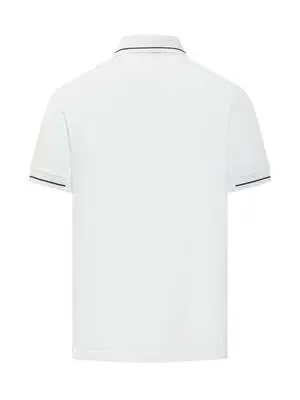 Moncler Cut-sleeve Polo Shirt