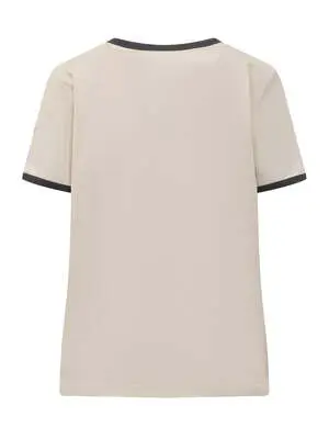 Moncler Casual T-shirt With Pocket - Bianco