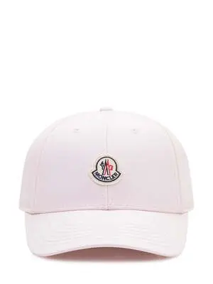 Moncler MONCLER Logo Mini Baseball Cap Panna