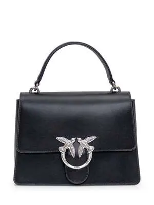 Pinko Love One Mini Top Handle Handbag - Black