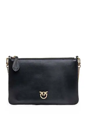 Pinko Mini Love Clutch Bag - Black