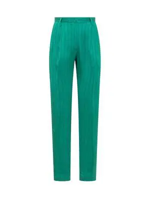 FORTE_FORTE Striped Trousers