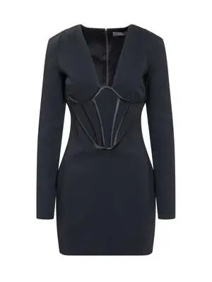 Versace Cocktail Suit Mini Dress - Nero