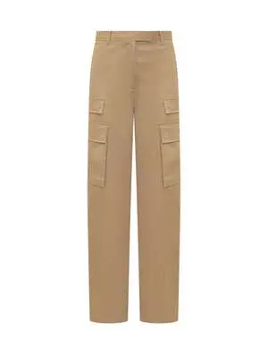 Versace Cargo Trousers - Sand