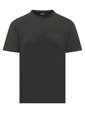 Zegna Minimal Giro Neck T-shirt