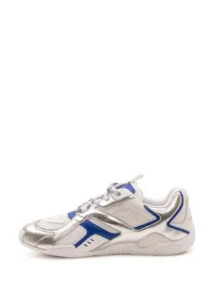 Versace Laminated Leather Sneakers