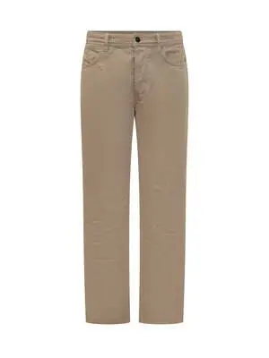 Stone Island Cotton Trousers - Desert