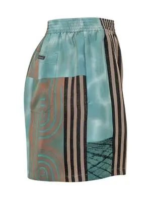 Versace Versatile Printed Shorts