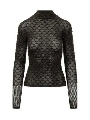 LANVIN Knit Jumpsuit - Black