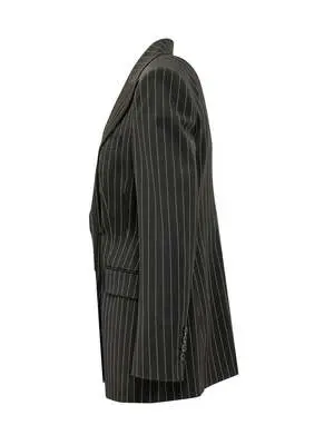 Dolce & Gabbana Tailored Blazer With Striped Detailing