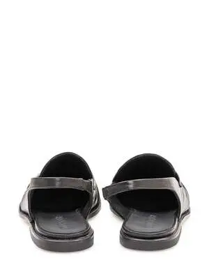 DUCANERO Loafers With Pleated Details - Nero