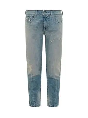 DIESEL® D-strukt Structured Slim Fit Jeans