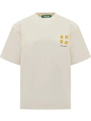 BARROW Graphic T-shirt - Crema