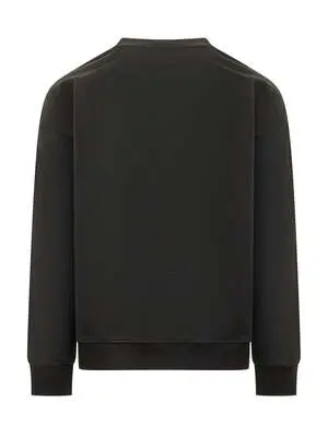 BARROW Graphic Bear Sweatshirt - Nero