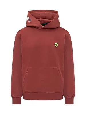 BARROW Logo Pullover Sweatshirt - Bordeaux