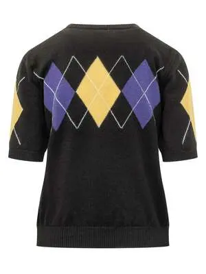 MSGM Argyle Knitwear