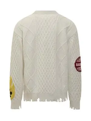 BARROW Pullover With Embroidered Details