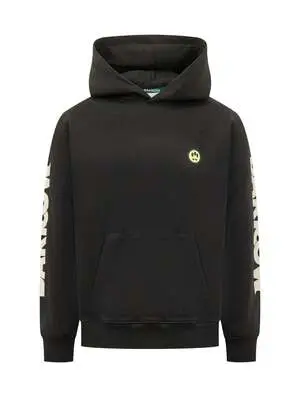 BARROW Graphic Logo Pullover Hoodie - Nero