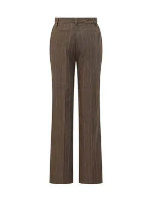 GANNI Straight Paint Pants