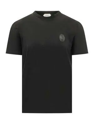 Versace Medusa Patch T-shirt - Black
