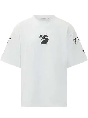 Off-White Swimming Logo Graphic T-shirt - White