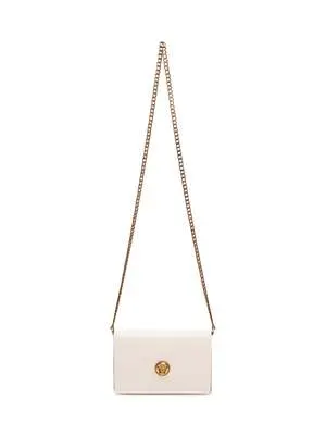 Versace Mini Lamb Leather Handbag With Gold-tone Hardware