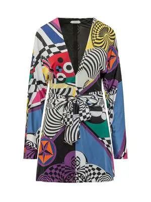 Versace Teatro All-over Dress