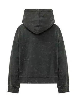 GANNI Isoli Cropped Hoodie - Phantom