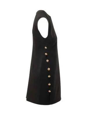 Versace Techno Cady Midi Dress