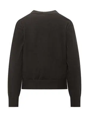 GANNI Graphic Banana Sweater - Black