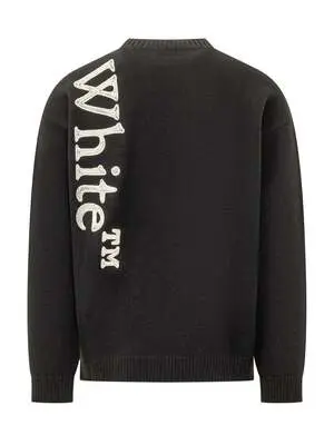Off-White Bookish Crewneck Sweater - Black