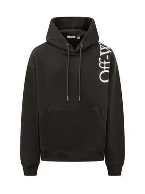 Off-white Fleece Sweatshirts Hoodies For Women