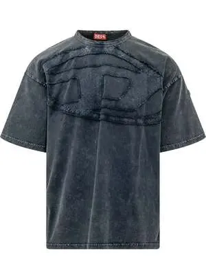 DIESEL® T-box Denim T-shirt