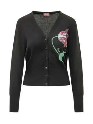 Kenzo Tulip Cardigan Knitwear
