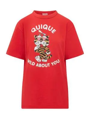 Kenzo Cartoon Graphic T-shirt - Cherry