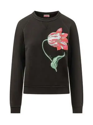 Kenzo KENZO Tulip Sweatshirt Black