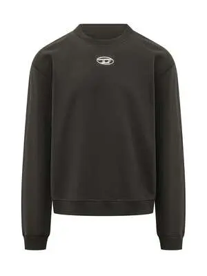 DIESEL® Contemporary Logo Sweatshirt