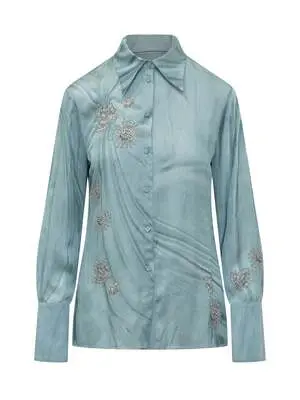 Pinko Embroidered Shirts For Women