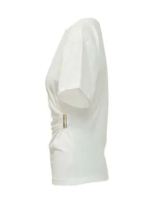 Pinko Nodo Detail T-shirt - Bianco